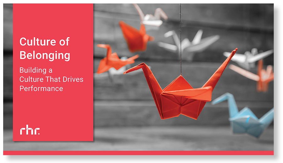Building a Culture That Drives Performance | RHR | Global Leadership ...