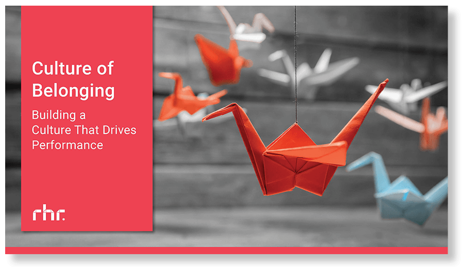 Building a Culture That Drives Performance | RHR | Global Leadership ...